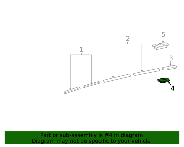 2001-2021 Toyota Clip 75561-60031 | Toyota Parts Center
