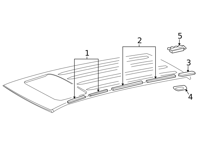 2001-2021 Toyota Clip 75561-60031 | Toyota Parts Center