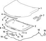 GM Weather Stripping At Discount Prices | OEM Parts Online