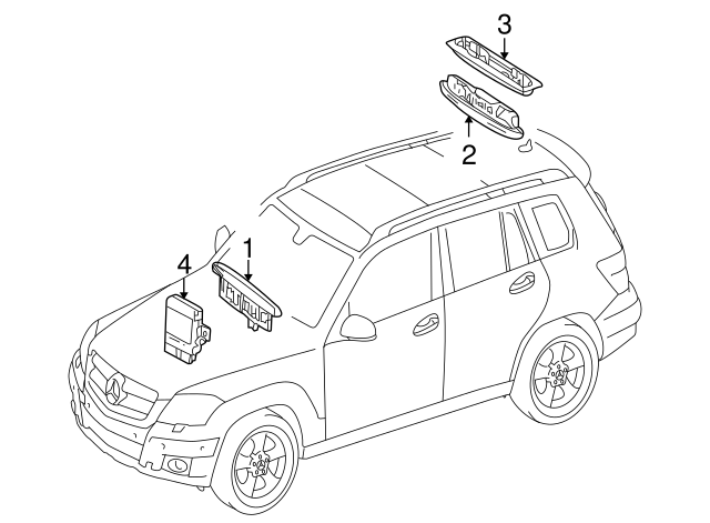 204-900-18-14 - Control Module 2014-2015 Mercedes-Benz | Mercedes-Benz ...