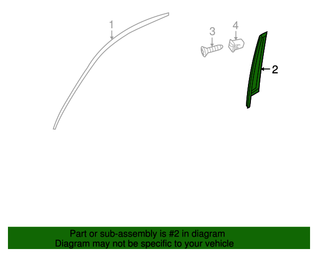 253-690-11-00 - Applique 2017-2022 Mercedes-Benz | Mercedes-Benz USA Parts