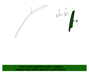 2017-2022 Mercedes-Benz Applique 253-690-11-00 | MB OEM Parts