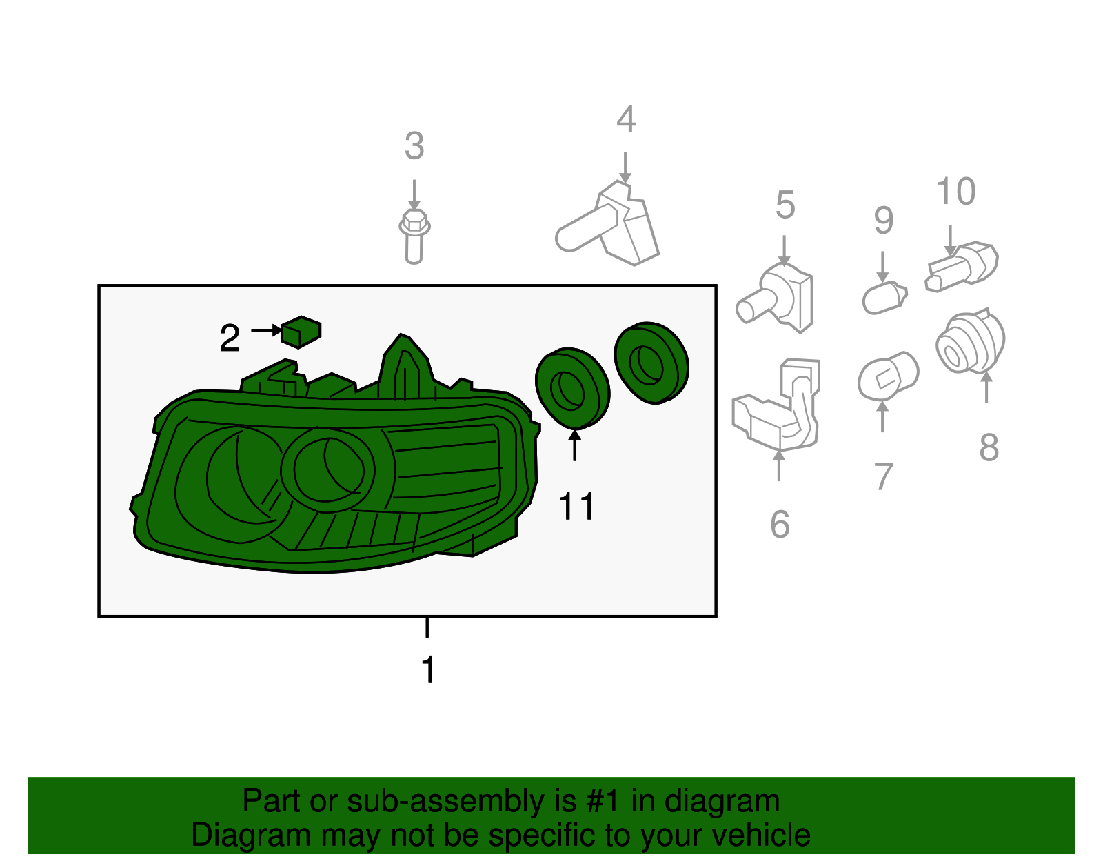 33101-SCV-A12 - Composite Assembly 2007-2008 Honda Element | Honda ...