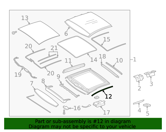 222-783-04-96-64 - Side Seal 2014-2020 Mercedes-Benz | Mercedes-Benz ...
