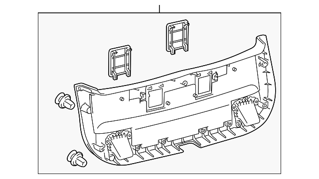 2010-2015 Toyota Lower Trim Panel 67750-47071-C0 | Toyota Parts Center
