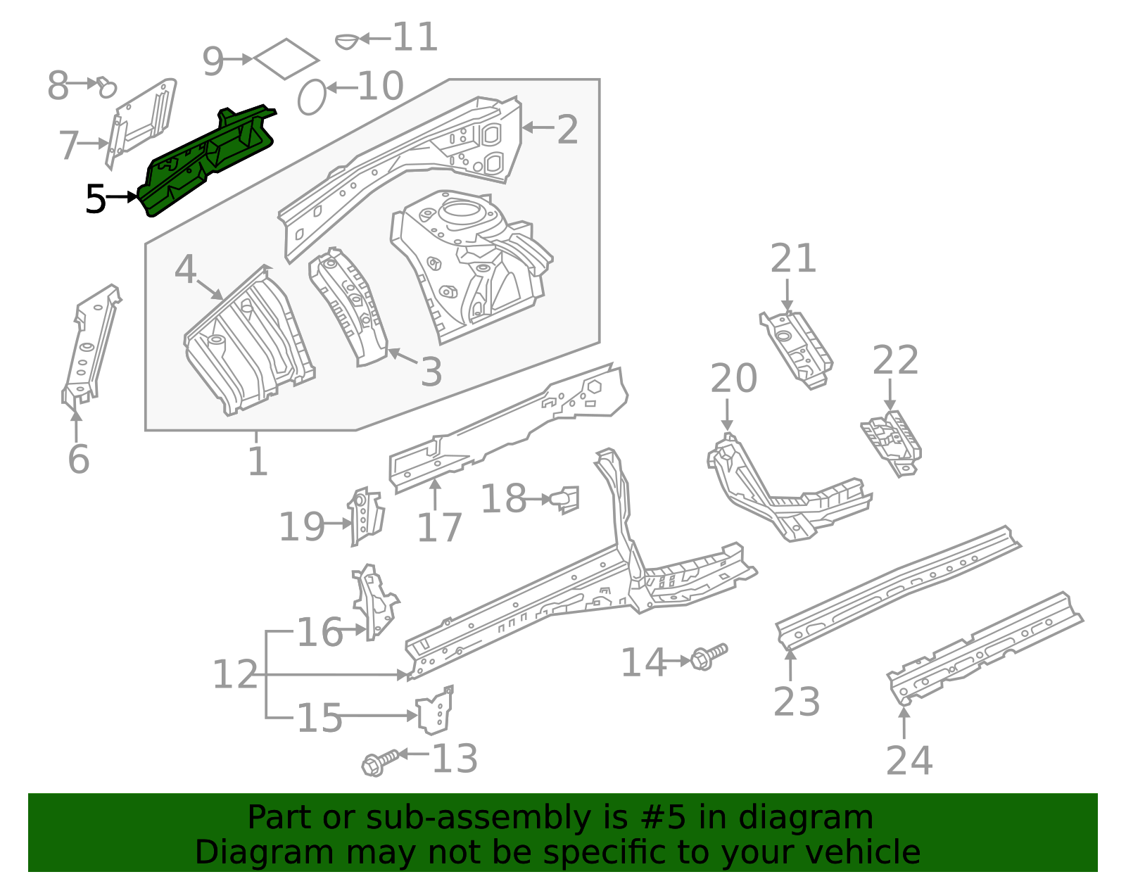 2019-2020 Infiniti QX50 Upper Rail F4180-5NAMA | INFINITI OF WEST CHESTER