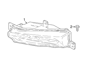 63-17-7-412-527 - Front fog lamp, LED, left 2018-2019 BMW | AutoNation ...