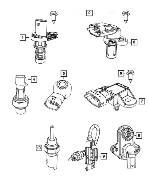 Sensors for 2013 Dodge Dart | My Mopar Parts